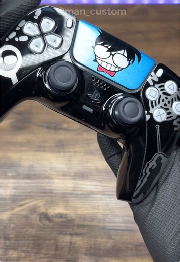 Custom PlayStation 5 Controller Inspired by Detective Conan