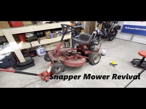 Snapper Mower Revival - Assessment and Carburetor Replacement