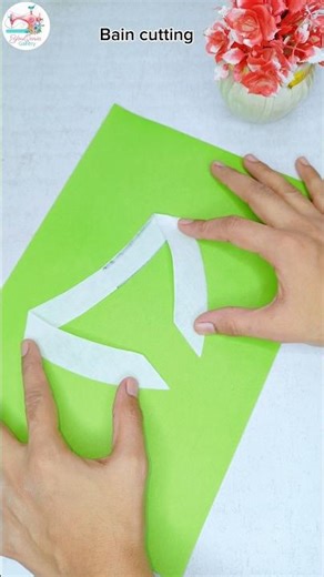 Bain cutting ✂️ Easy tips and tricks #youqariagallery #fashion #asmr #dress #diy #youtubeshorts