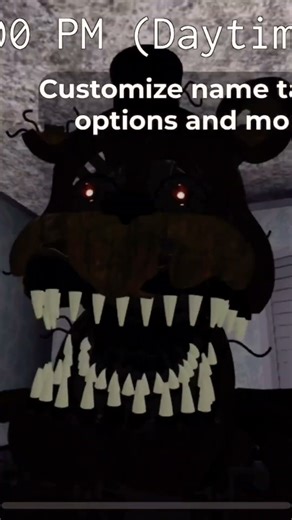 POV: You chose the wrong night to fall asleep Nightmare Freddy in the building. Proceed with fear