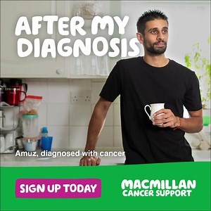 720K views · 711 reactions | A cancer diagnosis can feel overwhelming, but getting the right support can make all the difference. Sign up today. | Macmillan Cancer Support | Facebook