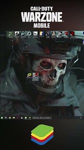 Warzone Mobile on BlueStacks PC Test #shorts