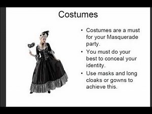 Masquerade Party Ideas