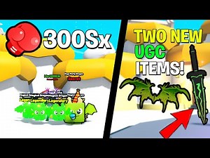 I Reached 300Sx Strength And Got New AWESOME Items! | Roblox Punch Simulator