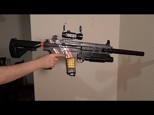 Full Auto LeHui M416 Review (Shell Ejecting Nerf Gun)