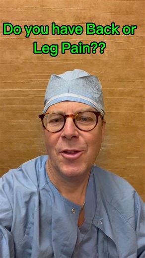 Do you have back or leg pain? My free newsletter tomorrow goes over spinal stenosis. Subscribe to get the email. Link in my profile bio. #doctor #backpain #legpain #spinalstenosis | Dr. Brian Hoeflinger, MD