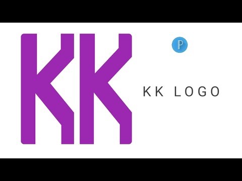 CREATE A STUNNING KK LOGO DESIGN IN MINUTES! #pixellab #viraldesign #logo #nice @FaizyNhidz