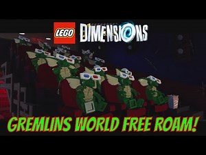 LEGO Dimensions Gremlins World Free Roam with Gizmo and Stripe