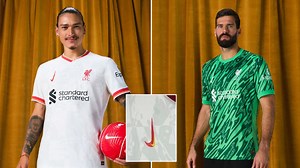 The reason why Liverpool's new kit features Nike badge that is in wrong direction