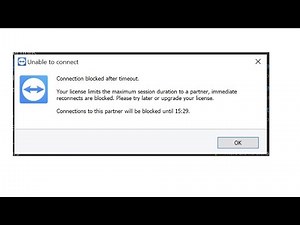 Mengatasi Connection blocked after timeout pada teamviewer