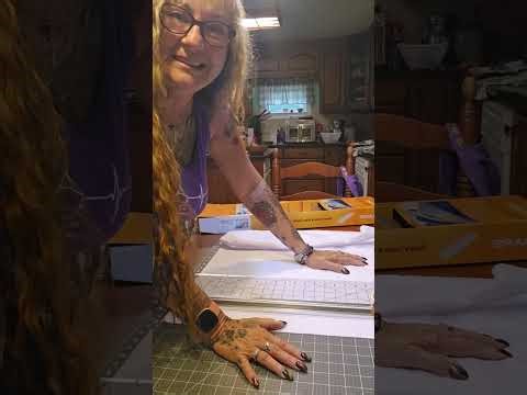 Using Fiskars Rotary Cutter & Ruler Combo