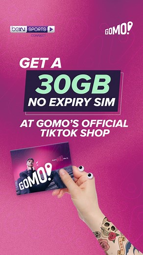Get No Expiry GBs SIM & WIN Exclusive BeIN Sports Connect Merch! 🎉