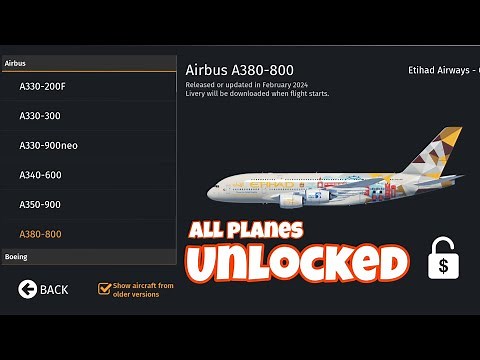 Unlocked All Planes In INFINITE FLIGHT SIMULATOR || Infinite Flight Simulator mod apk
