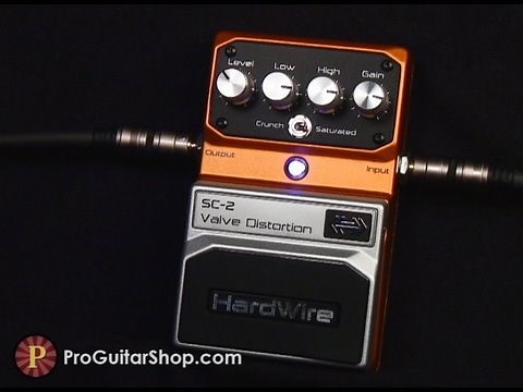 Digitech Hardwire SC-2 Valve Distortion Pedal