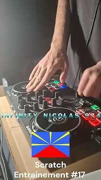 Scratch Entrainement avec le Numark Party Mix 2 #17 Serato DJ Lite #scratch #dj #974 #serato
