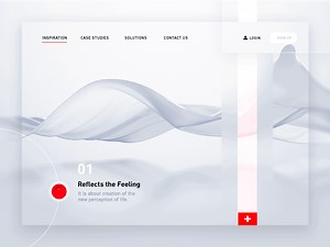 Landing page background