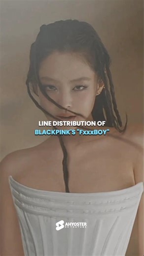 Line Distribution of Blackpink's "FxxxBOY" #blackpink #deadline #kpop