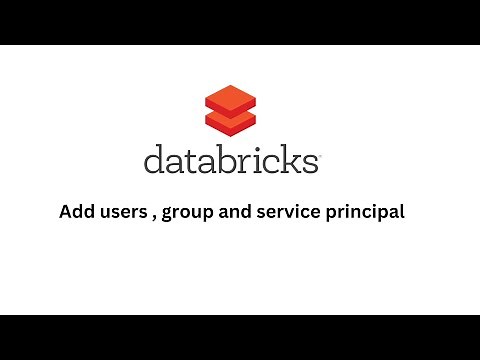 Adding users group and service principal to Databricks
