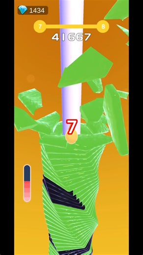 “Stack Crush Level 7/100 | 9 Seconds Challenge 🔥 #shorts”