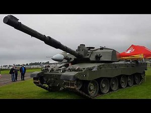 Challenger 2 MBT start up.