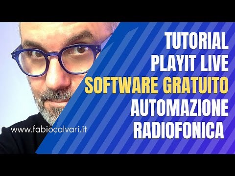 PLAYIT LIVE - SOFTWARE RADIO GRATUITO - TUTORIAL ITALIANO