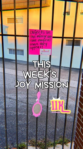 35 shares | Come with me to install a simple  self-love installation! ️ All it took was: 爵 toy mirror 臨 yarn 盛 paper ️ marker  tape ⏰ time #11KActs #InteractiveArt #FluxusArt #GuerrillaArt #InteractiveInstallation #BaltimoreArtist #BaltimoreCreatives #MerrimentMaking #UncustomaryStreetArt #UncustomaryInTheWild | Merriment Maker by Uncustomary | Facebook