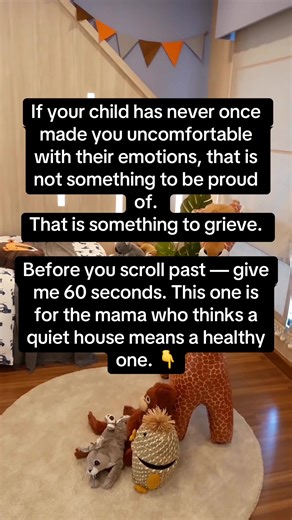 I know that hook was hard to read. But stay with me. Because this might be the most important thing you read this entire Holy Week. A child who has NEVER — Made you uncomfortable with their crying, pushed back against your decisions, expressed anger or frustration openly. That child has not found peace mama. That child has found a performance that keeps them safe. And we as Christian parents have often been the ones who trained it into them. With our silence when they cried too long. With our fr