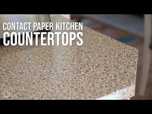 Transform your kitchen with countertop contact paper!