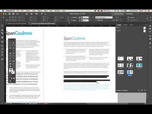 Indesign: Creating text using one text box