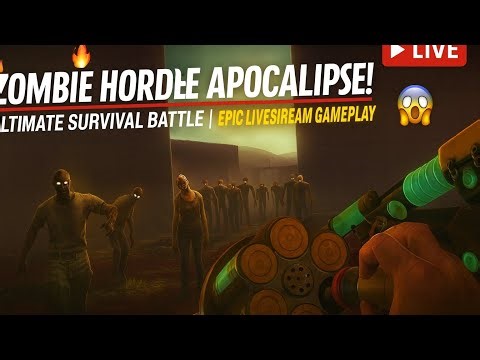18 Bullets vs 100 Zombies! 😳 Impossible Survival Run | Extreme Zombie Attack Gameplay