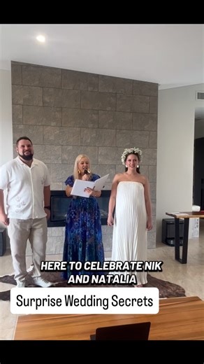 Carol - Sydney Wedding Celebrant & MC | Surprise weddings are a great way to combine two celebrations and reduce the stress of a big wedding. Lots of fun and always very exciting... | Instagram