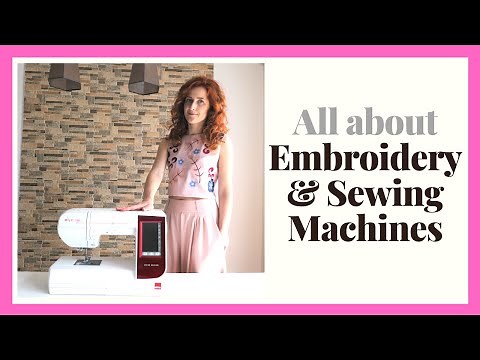 Embroidery Machine Guide (Part 2/3) + Elna eXpressive 850 review