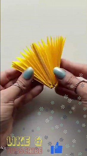 How to Make a Realistic Paper Sunflower 🌻 | Step-by-Step Tutorial #artandcraft#sunflower