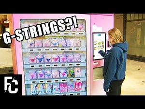 10 WEIRDEST Vending Machines Ever | UNUSUAL JAPANESE VENDING MACHINES | FACT CENTRAL