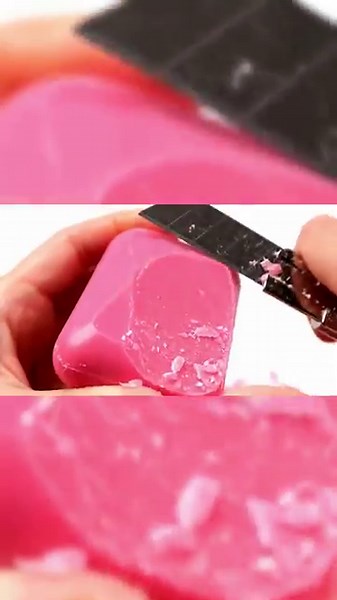 Satisfying Soap Carving ASMR – Relaxing & Mesmerizing Cutting Sounds!