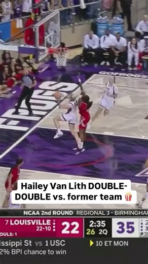 House of Highlights | HVL dropped 16 PTS-10 AST in win over Louisville to advance to Sweet 16. 🔥 | Instagram