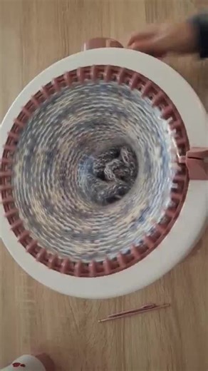 machine sentro Knitting loom for beginners step by step #crochet #knitting #hat #scarf #knitting_loom_eljammari