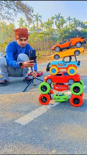 You Rc Moka Car & Limbo Car & Jeep 🐎 ll #rcjeep #newshorts