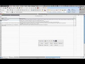 Qualitative Research Manual: Creating Pivot Tables