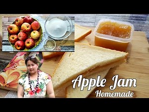 Apple Homemade Jam Recipe| Quick Easy Apple Jam