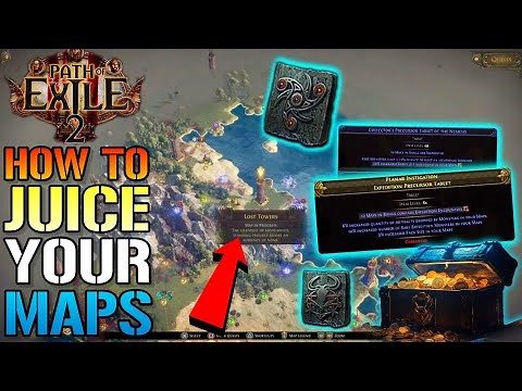 Path Of Exile 2: "Lost Towers" Mapping Guide! How To Juice Your Maps & Get AMAZING Loot Drops!