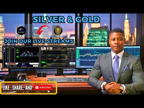 Trading Silver & Nasdaq Live l Keep Jabbing 🥊