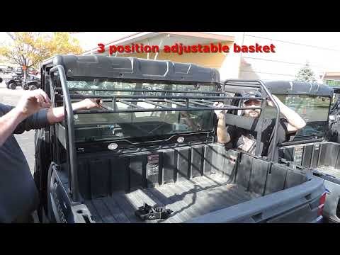 Hornet Outdoors Premium UTV Adjustable Cargo Rack