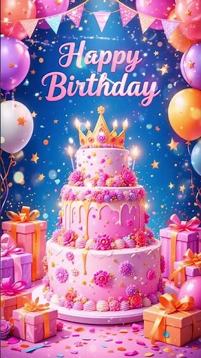 Princess Birthday Cake Wishes 🎂✨ | Magical Birthday Message for Your Little Princess #princessparty