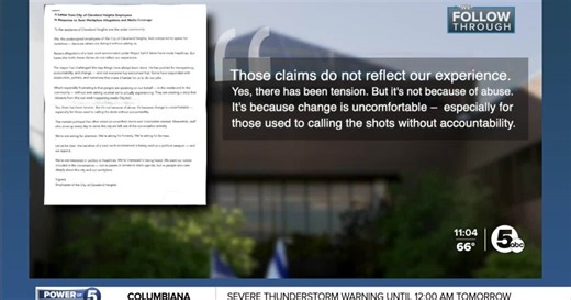 Investigation into CLE Heights City Hall workplace reveals no unlawful hostility, but alleged toxicity