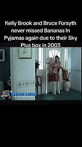 Kelly Brook and Bruce Forsyth never missed Bananas In Pyjamas again due to their Sky Plus box in 2003 #tv #advert #kellybrook #bruceforsyth #sky #skyplus #skyglass #skytv #funnyvids #funny #nostagia #childhood | Nostalgia Wizard