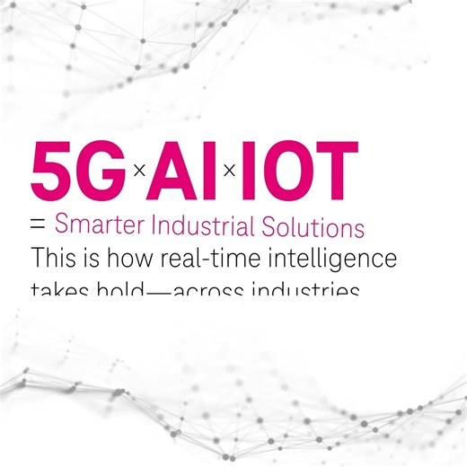 Smarter systems. Faster decisions. Less downtime. That’s the promise of #AIoT—and it all depends on 5G. Our #5G delivers the speed and responsiveness AIoT needs to help industries like manufacturing, logistics, and healthcare move smarter. Because behind every smarter system, there’s a smarter network. #5GforBusiness #Innovation | T-Mobile for Business