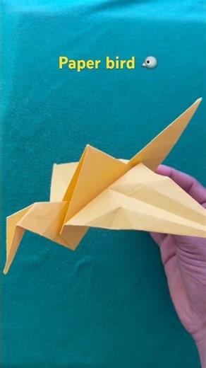 I Made a Paper Bird and It Looks REAL