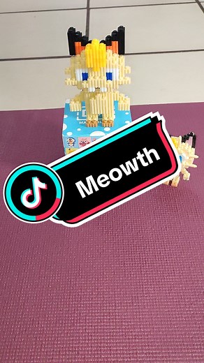 Tutorial de Colección de Meowth en Lego