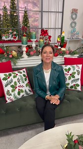 Decorative throw pillows are an easy and inexpensive way to change your decor seasonally! Today is the first day of our Online Special Deal on H478942 Holly Sprig Berry Pillow so take advantage of the special price on this beautiful pillow today! https://qvc.co/valerieparrhillfb | Valerie Parr Hill